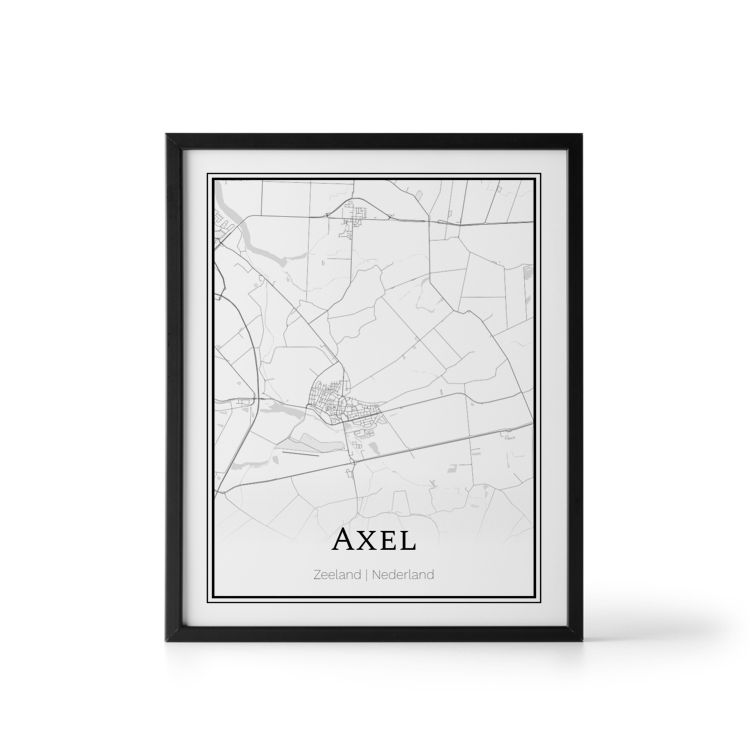 Plattegrond Axel poster - Where It Happened