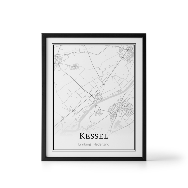 Plattegrond Kessel poster - Where It Happened