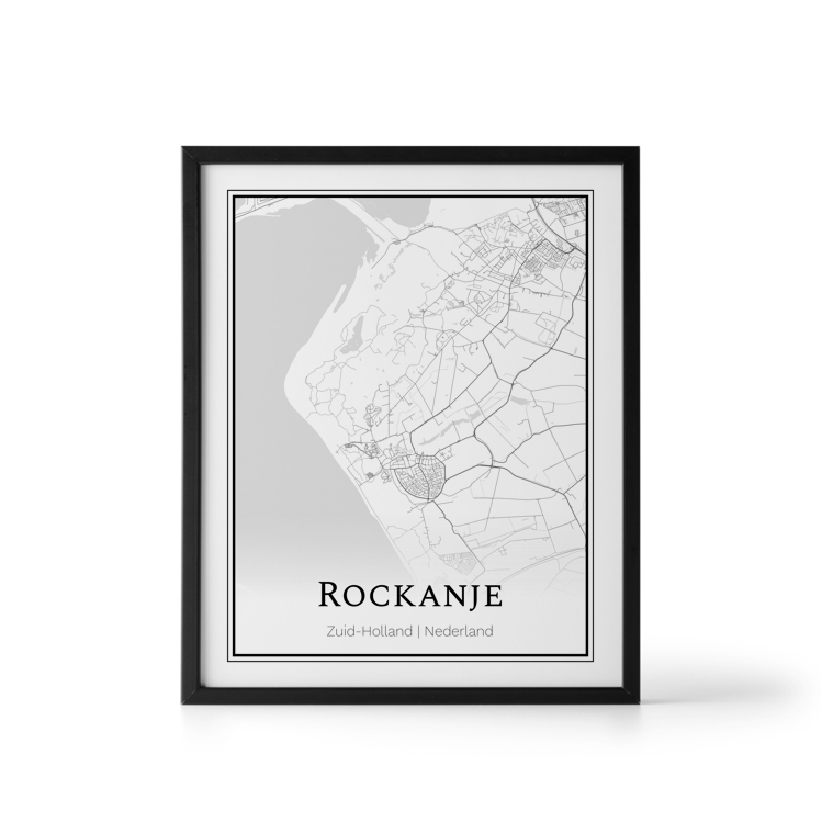 Plattegrond Rockanje poster - Where It Happened