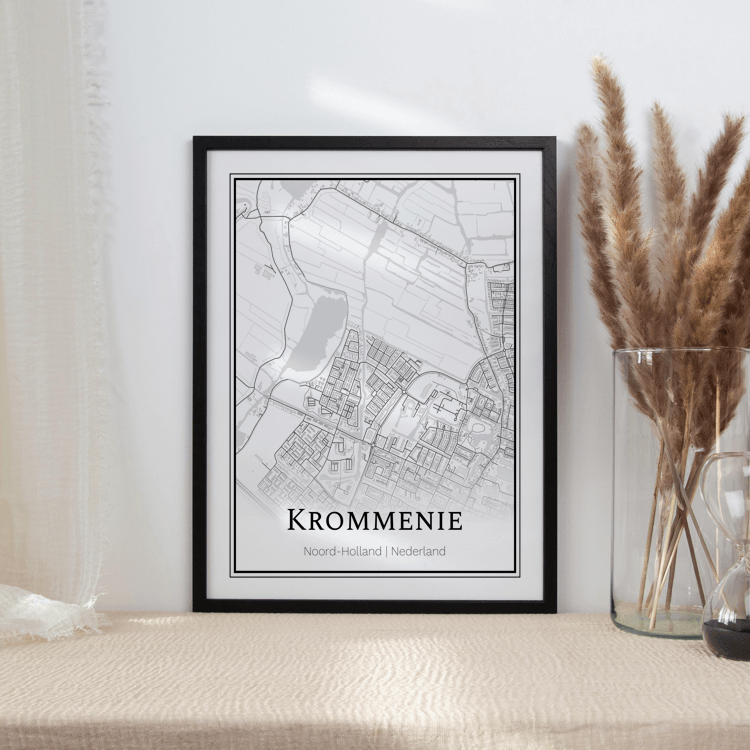 Plattegrond Krommenie poster - Where It Happened