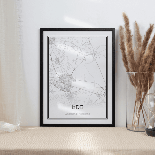 Plattegrond Ede poster - Where It Happened