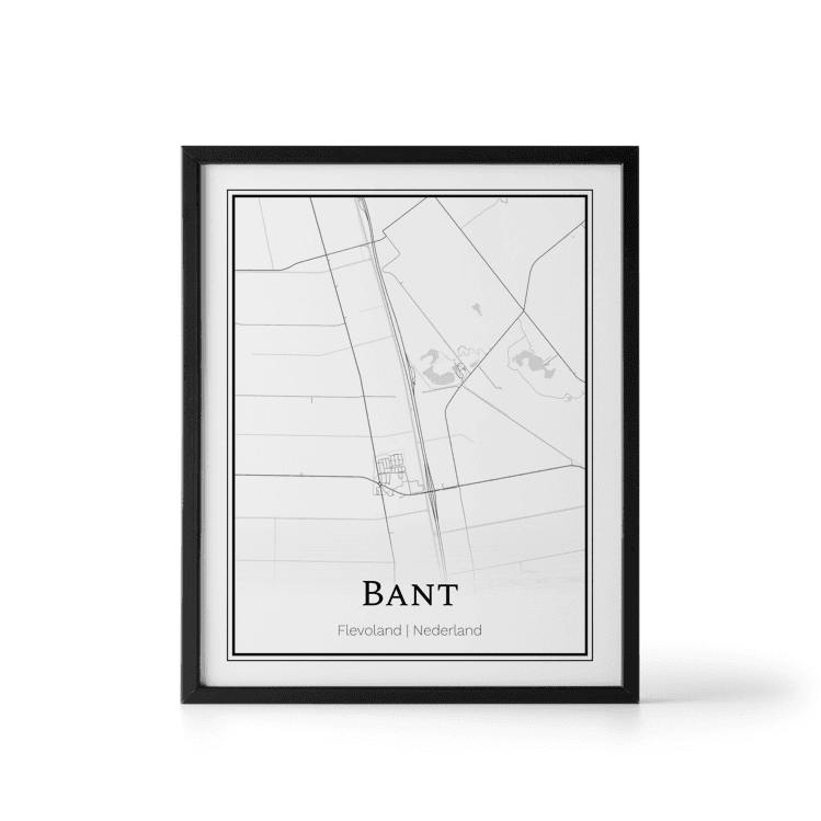 Plattegrond Bant poster - Where It Happened