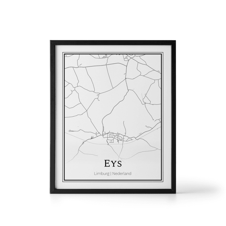 Plattegrond Eys poster - Where It Happened