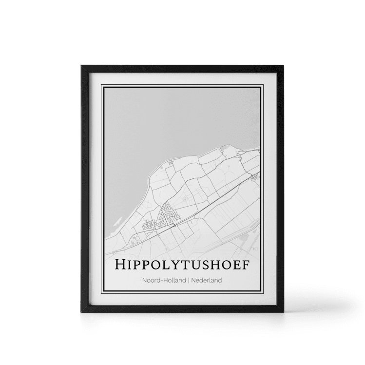Plattegrond Hippolytushoef poster - Where It Happened