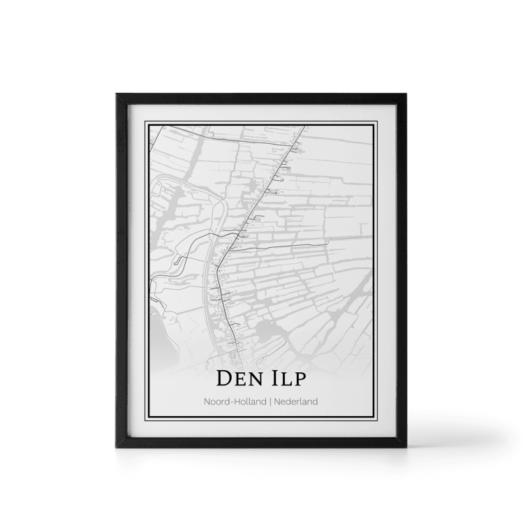 Plattegrond Den Ilp poster - Where It Happened