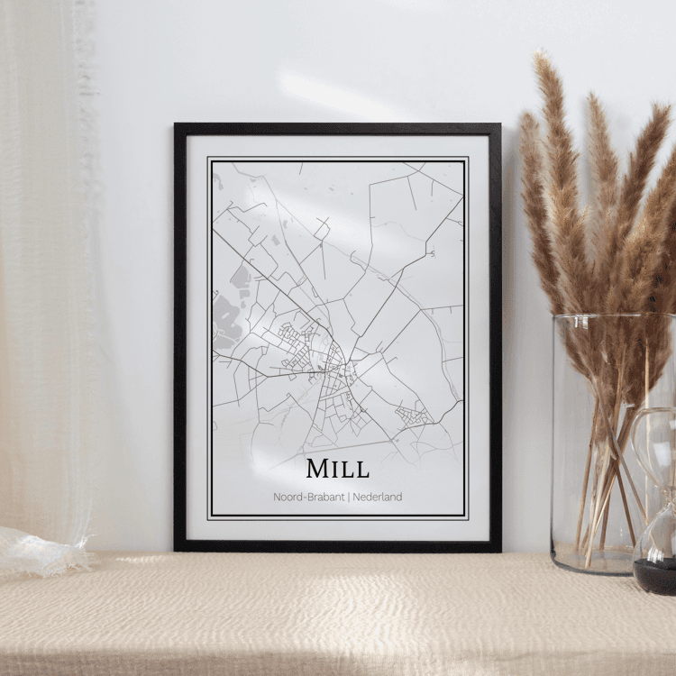 Plattegrond Mill poster - Where It Happened