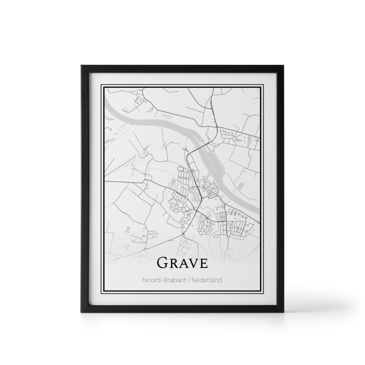 Plattegrond Grave poster - Where It Happened